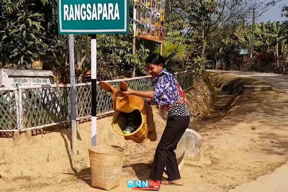 Rangsapara: The cleanest village of Assam, Know The story Of Determination - DNN24