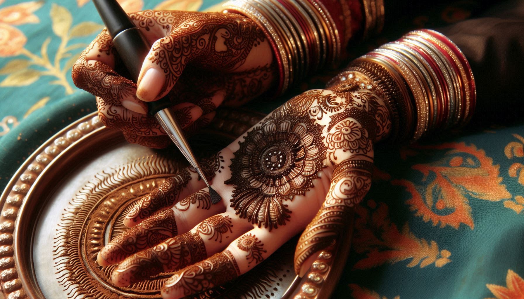 Henna Art Fusing Tradition with Technology in Indian Tribes